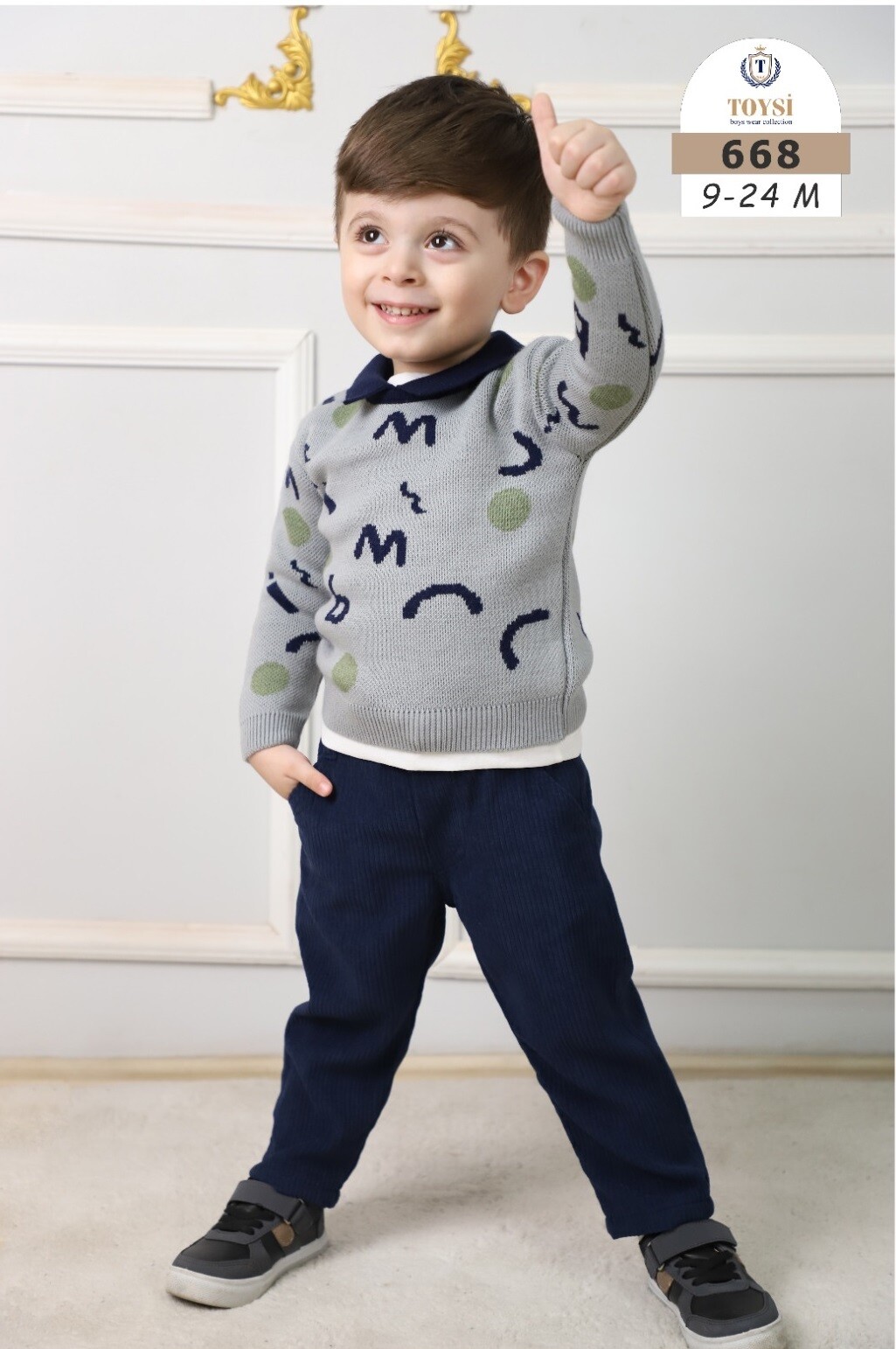 Pant Suit With Jumper
